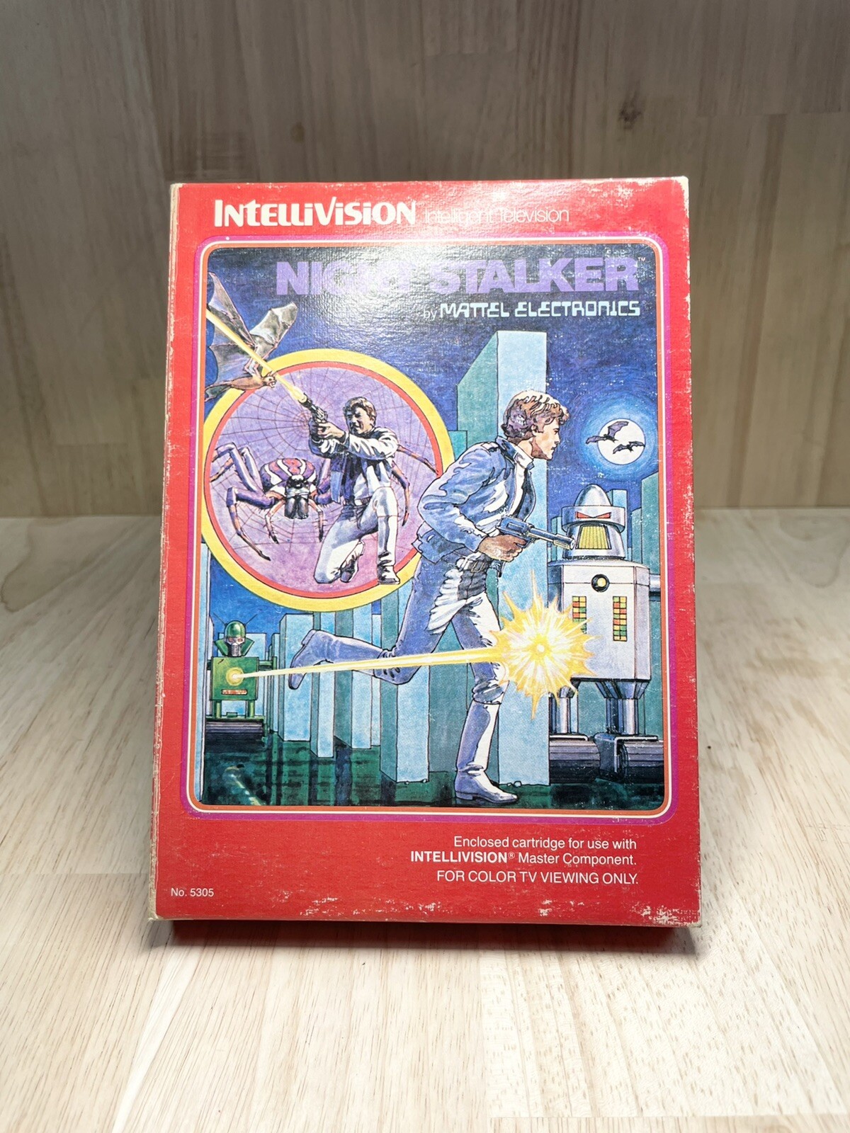 Night Stalker Intellivision - Complete With Manual & Joystick Insert | eBay