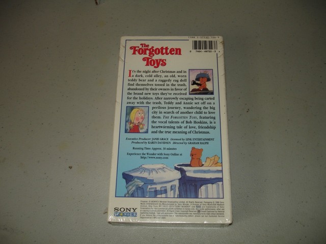 The Forgotten Toys (VHS, 1997) for sale online | eBay