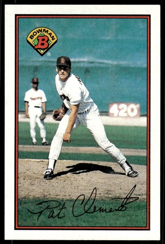 1989 Bowman Baseball Card Pat Clements San Diego Padres #452 | eBay