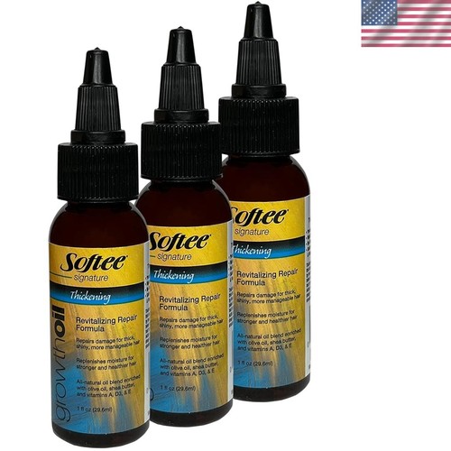 Signature Thickening Growth Oil - 3 Pack, 1 oz Each - Revitalizing ...