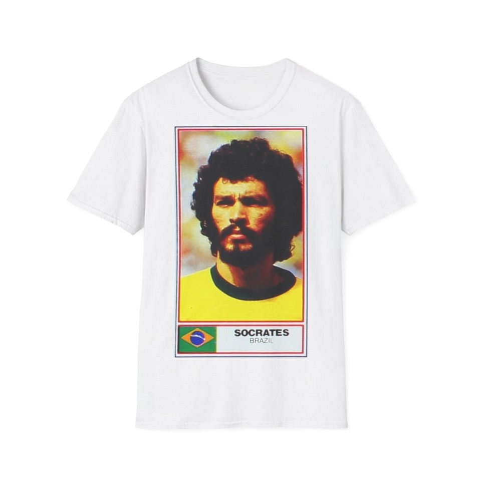 Socrates Brazil World Cup Football T Shirt | eBay.de