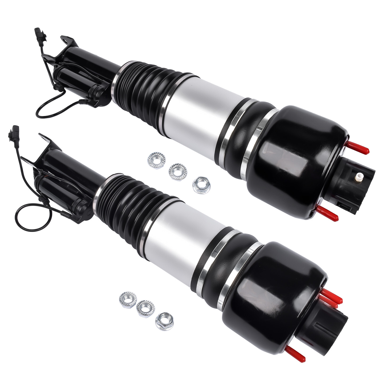 Pair Front Left+Right Air Suspension Strut Shock for Mercedes-Benz ...