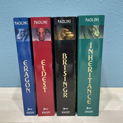 The Inheritance Series paperback Christopher Paolini Eragon 4 Book Set ...