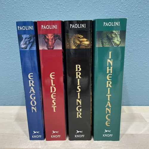 The Inheritance Series paperback Christopher Paolini Eragon 4 Book Set ...