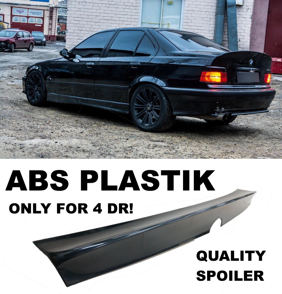 BMW E36 CARBON FIBER DUCKTAIL REAR SPOILER KIT REAR WING, 57% OFF