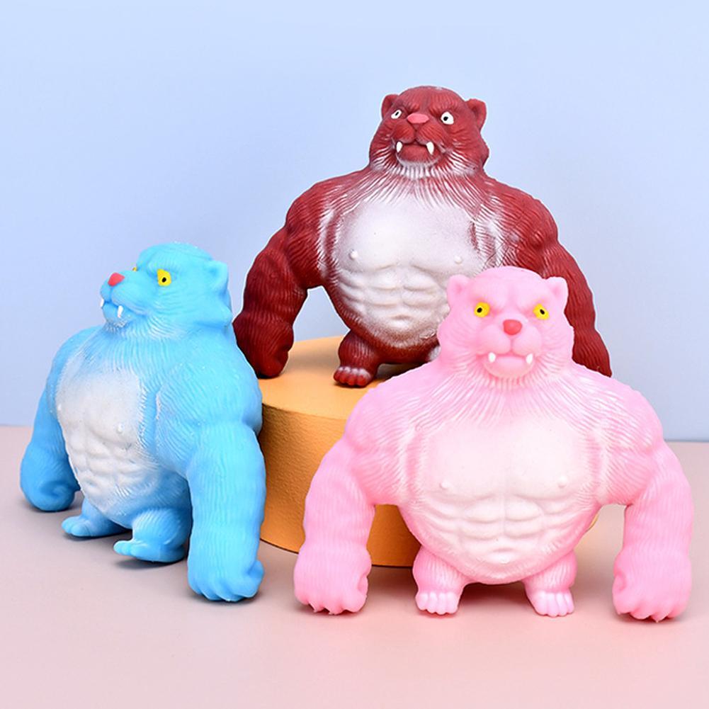 Stress Relieve Toy Tiger Pinch Stretch Rebound Creative Gift Toy Lot D6 ...