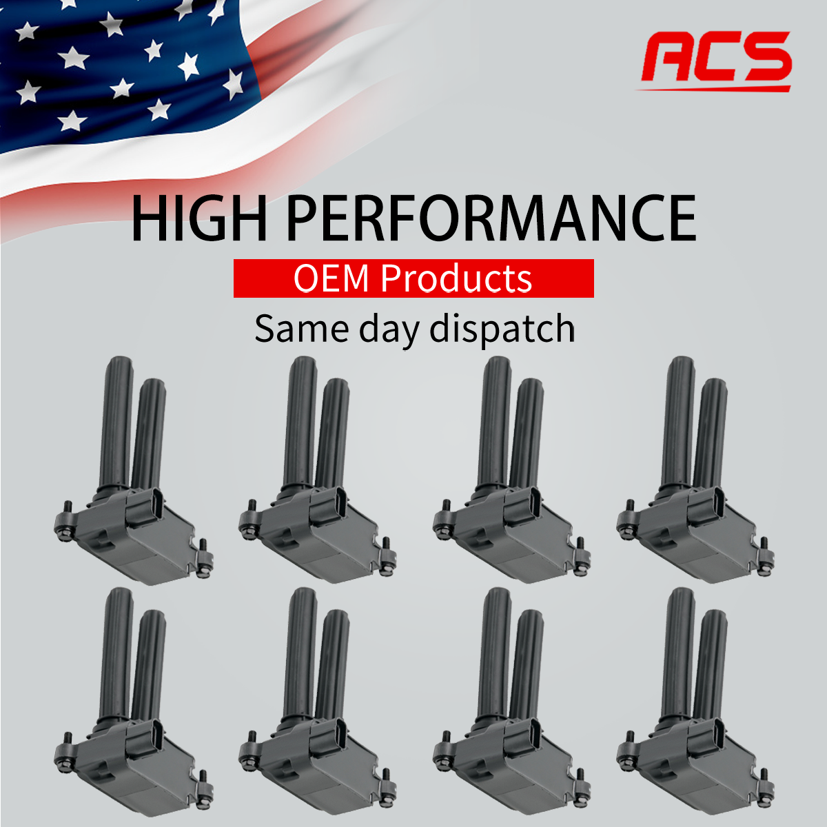 Set of 8 New Ignition Coil OEM For 2011-20 Dodge Jeep Chrysler Ram 5.7L ...
