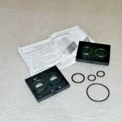 Pneumatrol Namur Changeover Plate End Caps & O-Rings Kit for Valves NEW ...