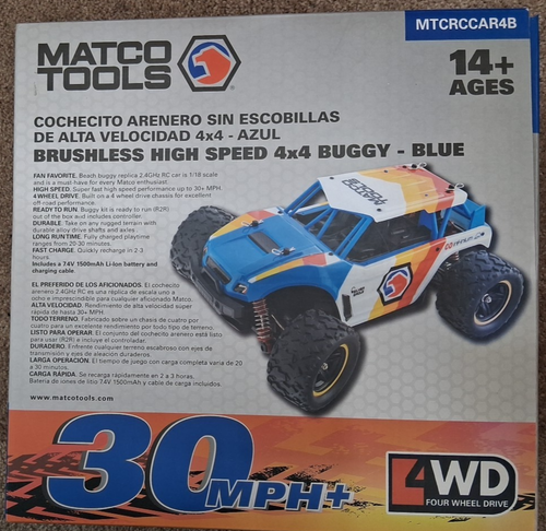 Matco Tools Brushless High Speed 4x4 Buggy MTCRCCAR4B | eBay