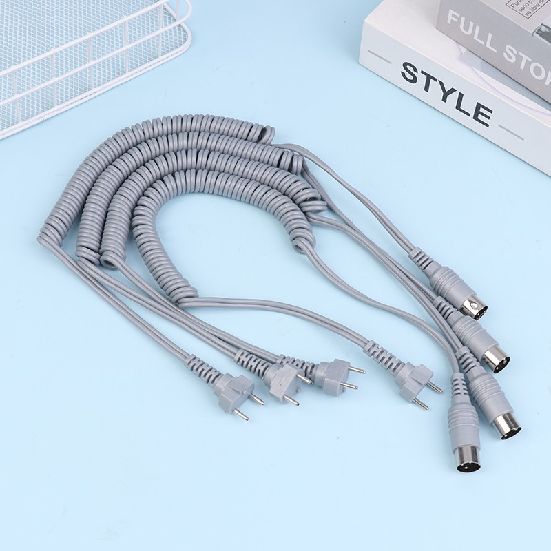 1.5M Grey 3-pin 9mm For Strong 210 204 90 105L 102L Nail Handle Power ...