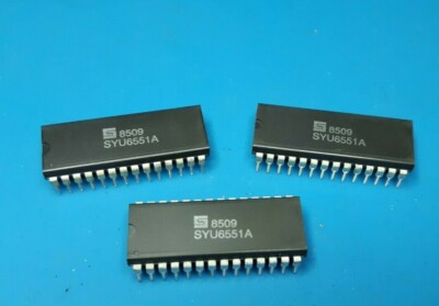 MOS 6551 R6551 UM6551 SYU6551A SYNERTEK Commodore Apple Atari NEC (NEW ...