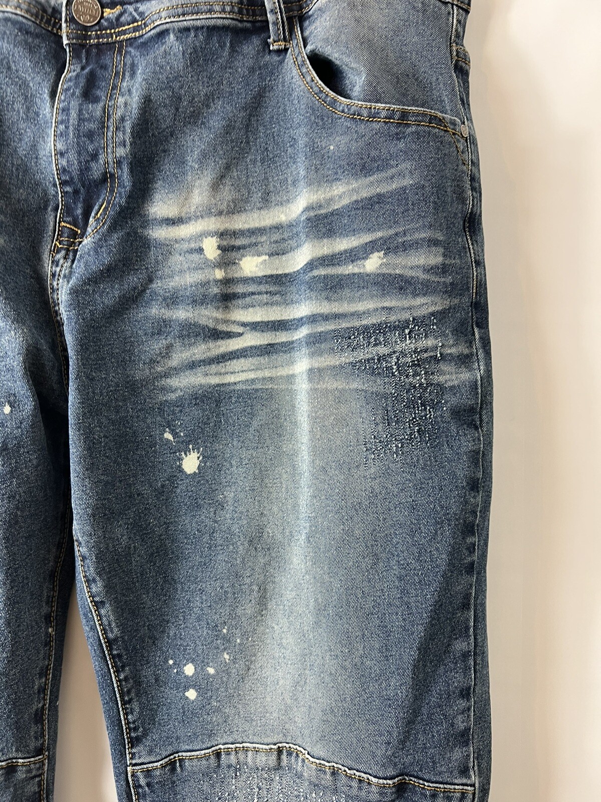 Mens Switch Remarkable Jeans Slim Straight Size 44x32 - Gem