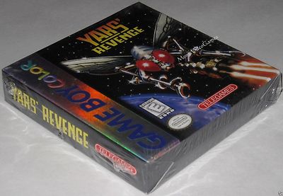 Yars' Revenge (Nintendo Game Boy Color) ..SealED!! h-seam! RaRE ...