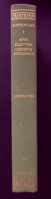 LOEB CLASSICAL LIBRARY N° 20 / SOPHOCLES III AJAX ELECTRA -2001 ...