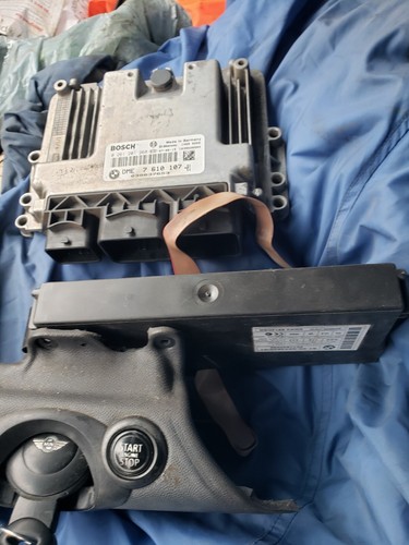 MINI Cooper S 2007 R56 N14 Engine ignition key DME 7 610 107 Automatic ...