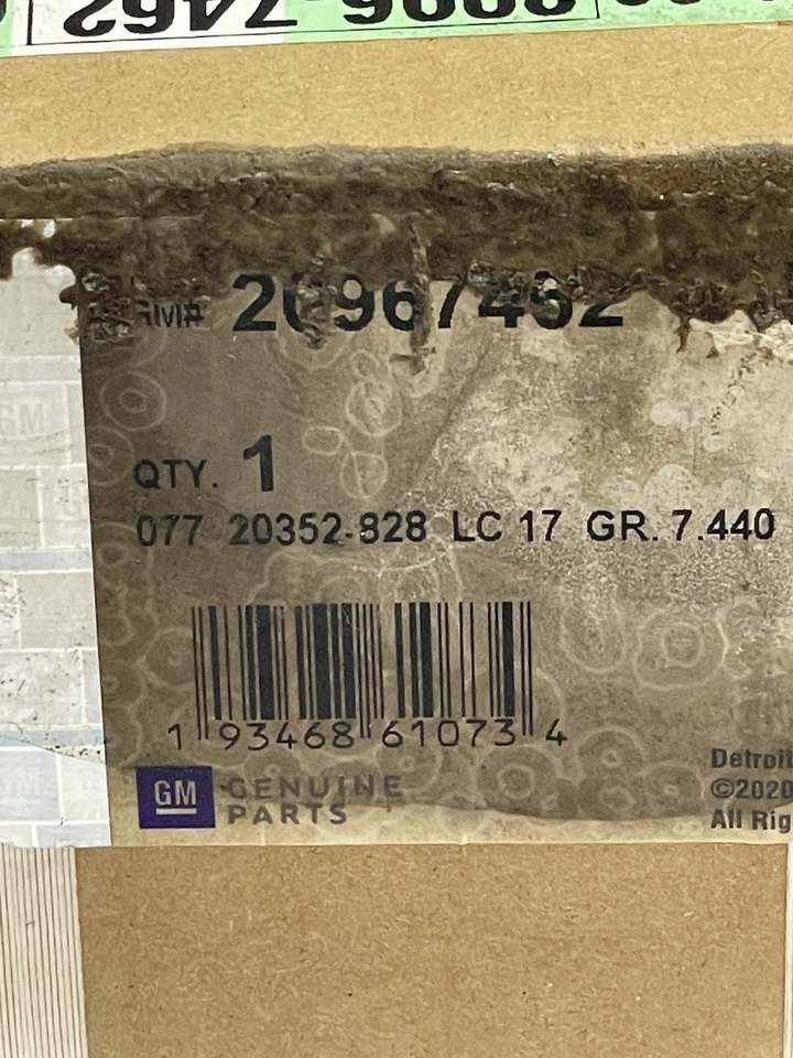 2012 CHEVY SILVERADO 1500 YAW SENSOR GM OEM 20967462 CHEVROLET NEW OPEN ...