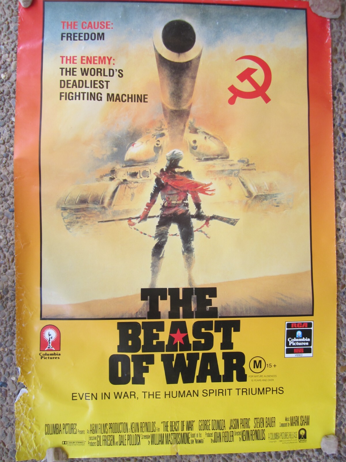 The Beast of War 1980's video store poster | eBay Australia