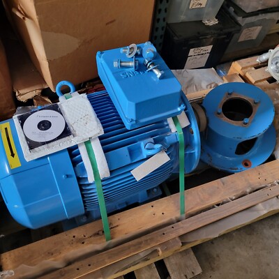SIEMENS SIMOTICS SD 30KW 40HP MOTOR 1LE15232AB534JA4 ALSTOM JACKING OIL ...