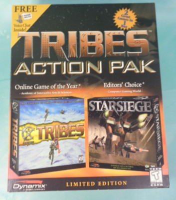 TRIBES: ACTION PAK PC CD-ROM GAME STARSIEGE WIN 95/98 Limited Edition ...