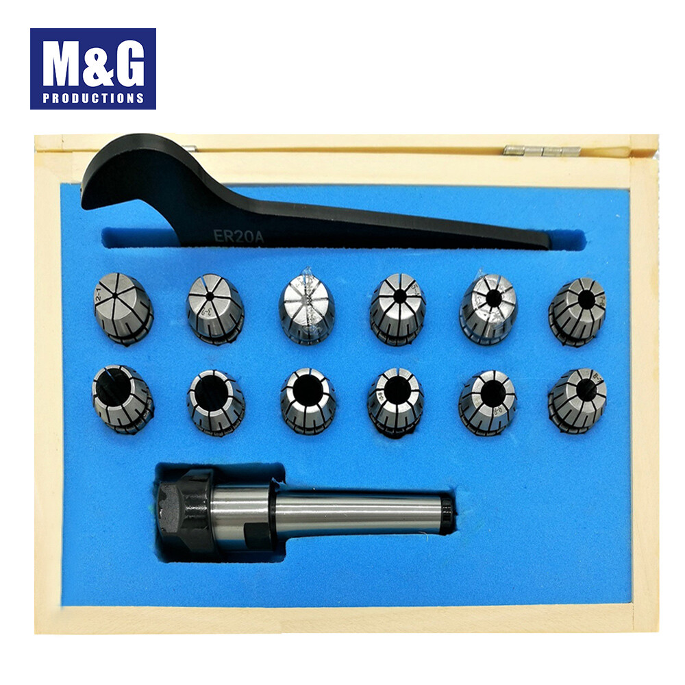 ER Collet set ER11, ER20, ER25,ER32,ER40, Mill, Lathe Collet, sping ...