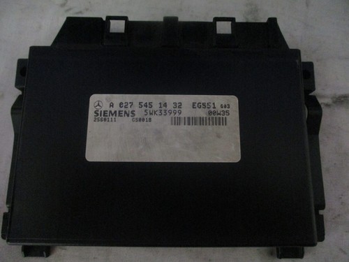 01-02 MERCEDES BENZ S600 CL600 TRANSMISSION CONTROL UNIT TCU A 027 545 ...