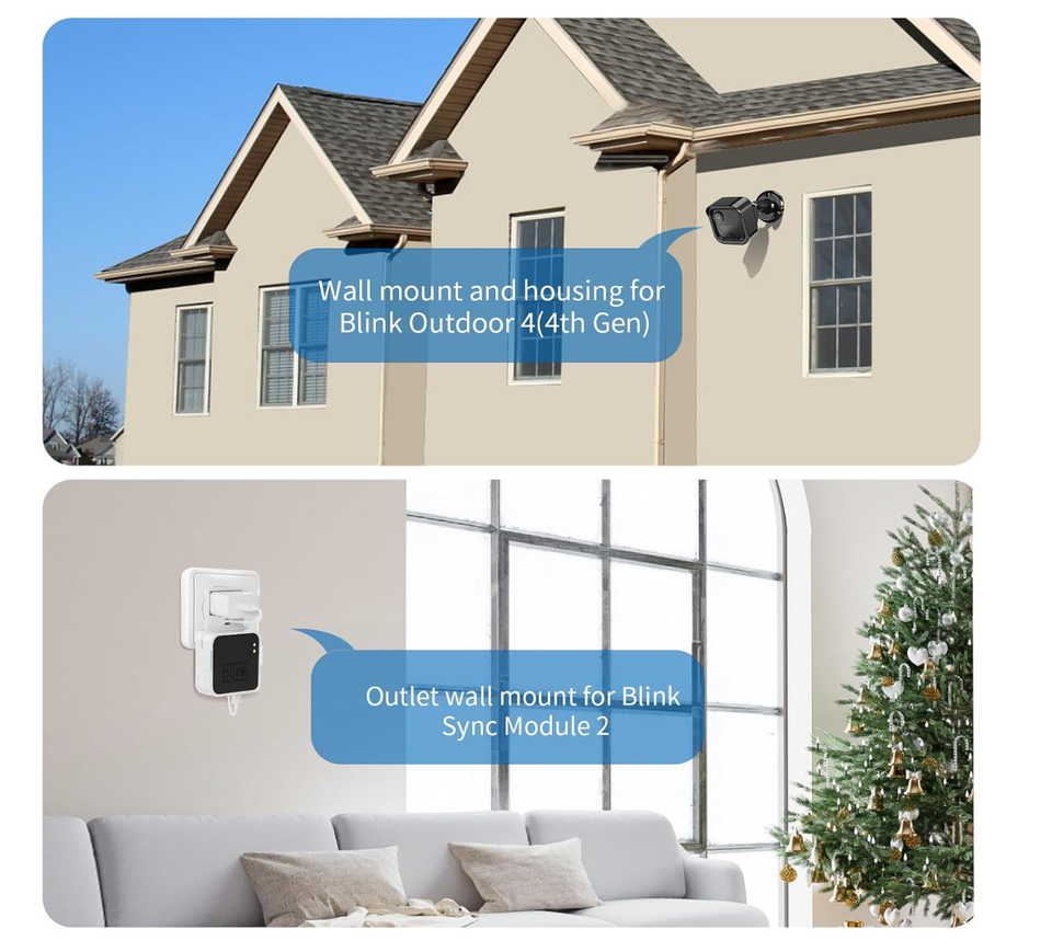 3 Pack All New Blink Outdoor & Indoor Wireless Home Security Camera ...