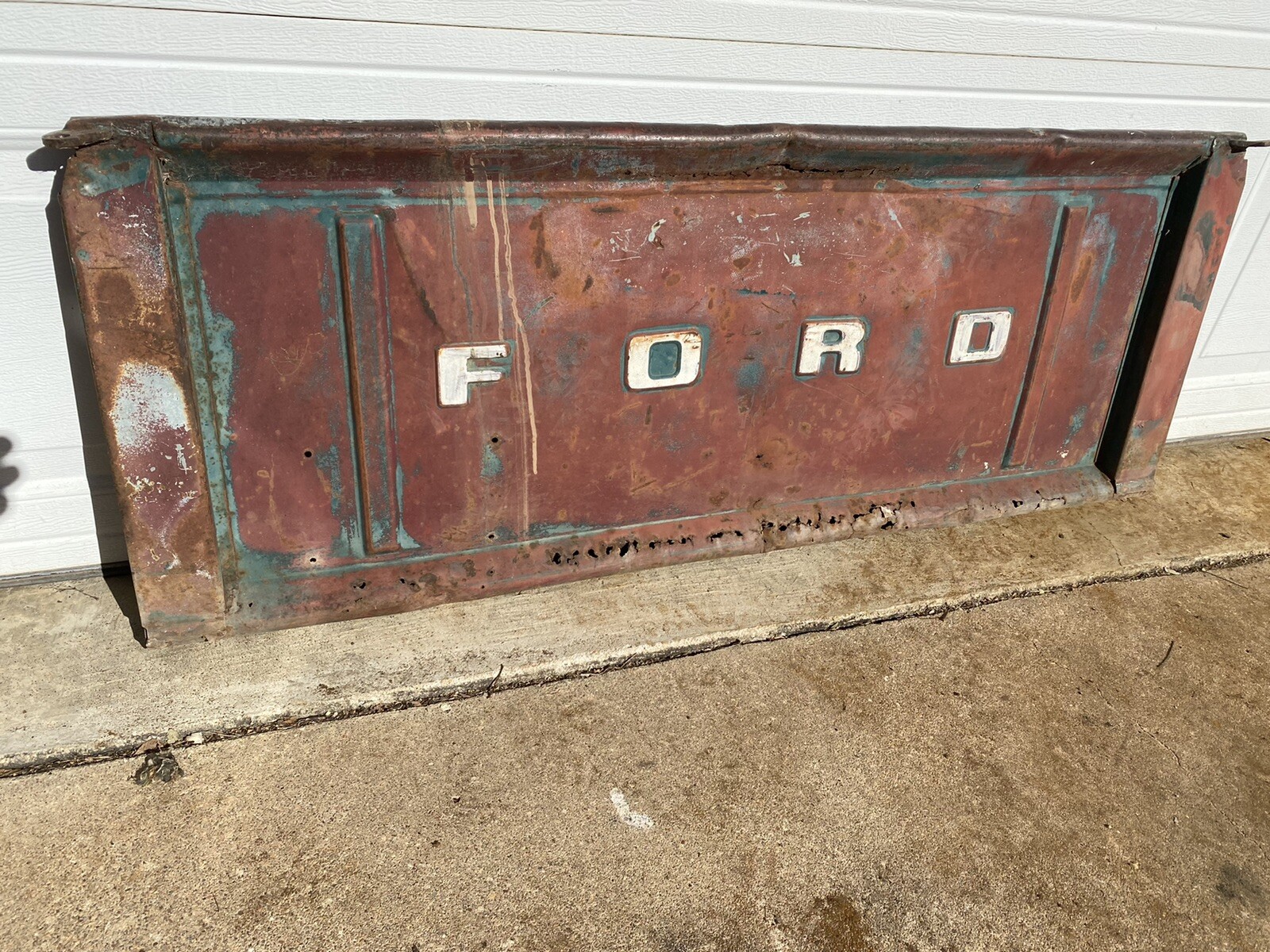 53-72 Ford Truck Shortbed Flareside Original Tailgate Cool Patina ...