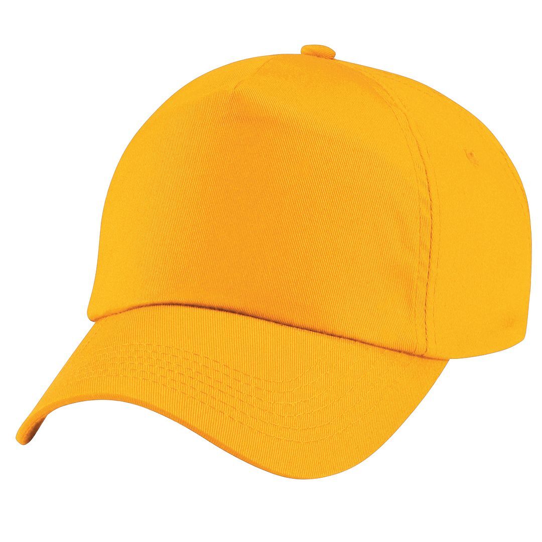Beechfield Curved Peak Baseball Cap Mens Womens Original 5 Panel Sports ...