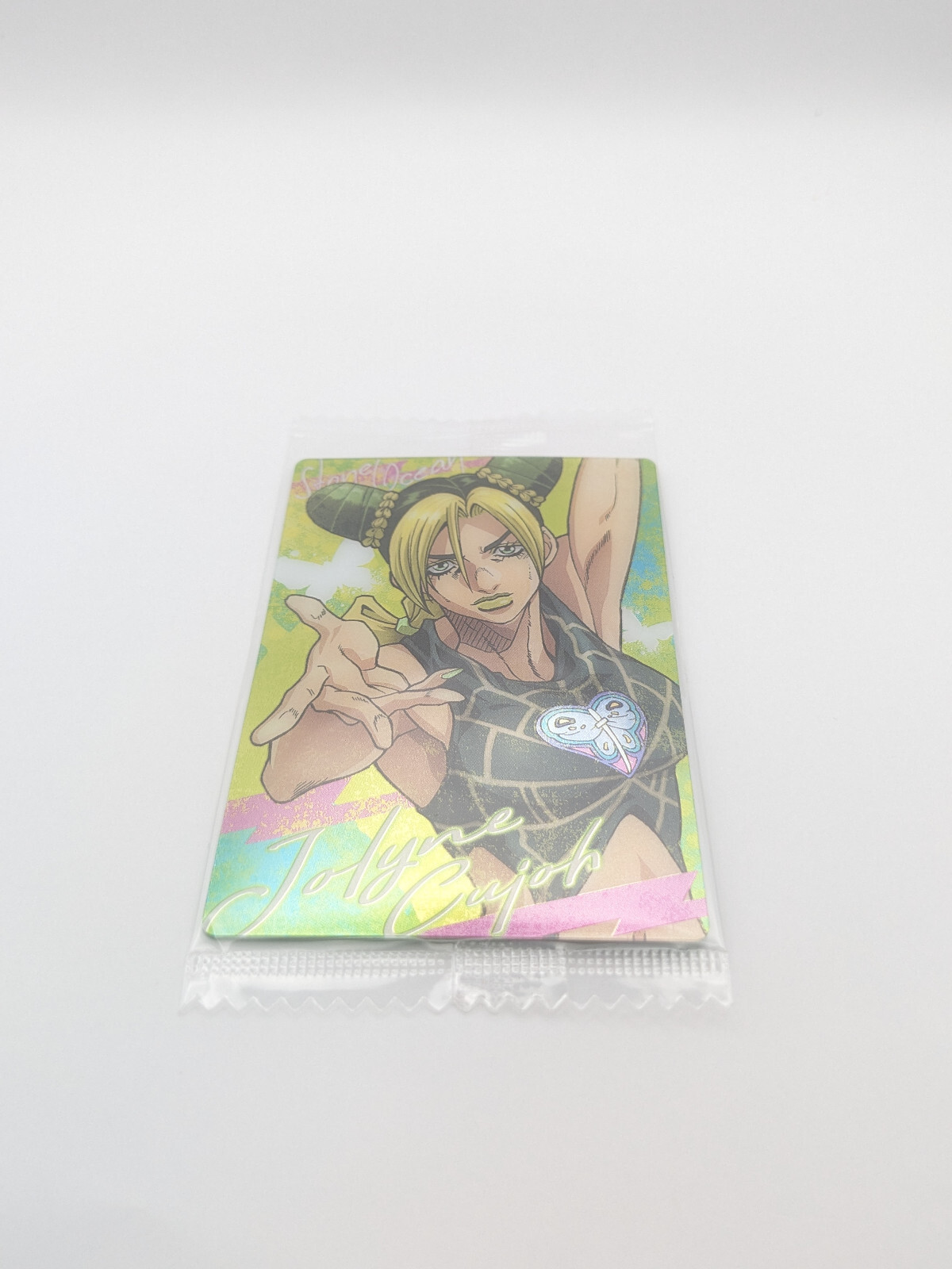 Jolyne Cujoh Stone Free wafer card UnOpen JOJO'S BIZARRE ADVENTURE 01 ...