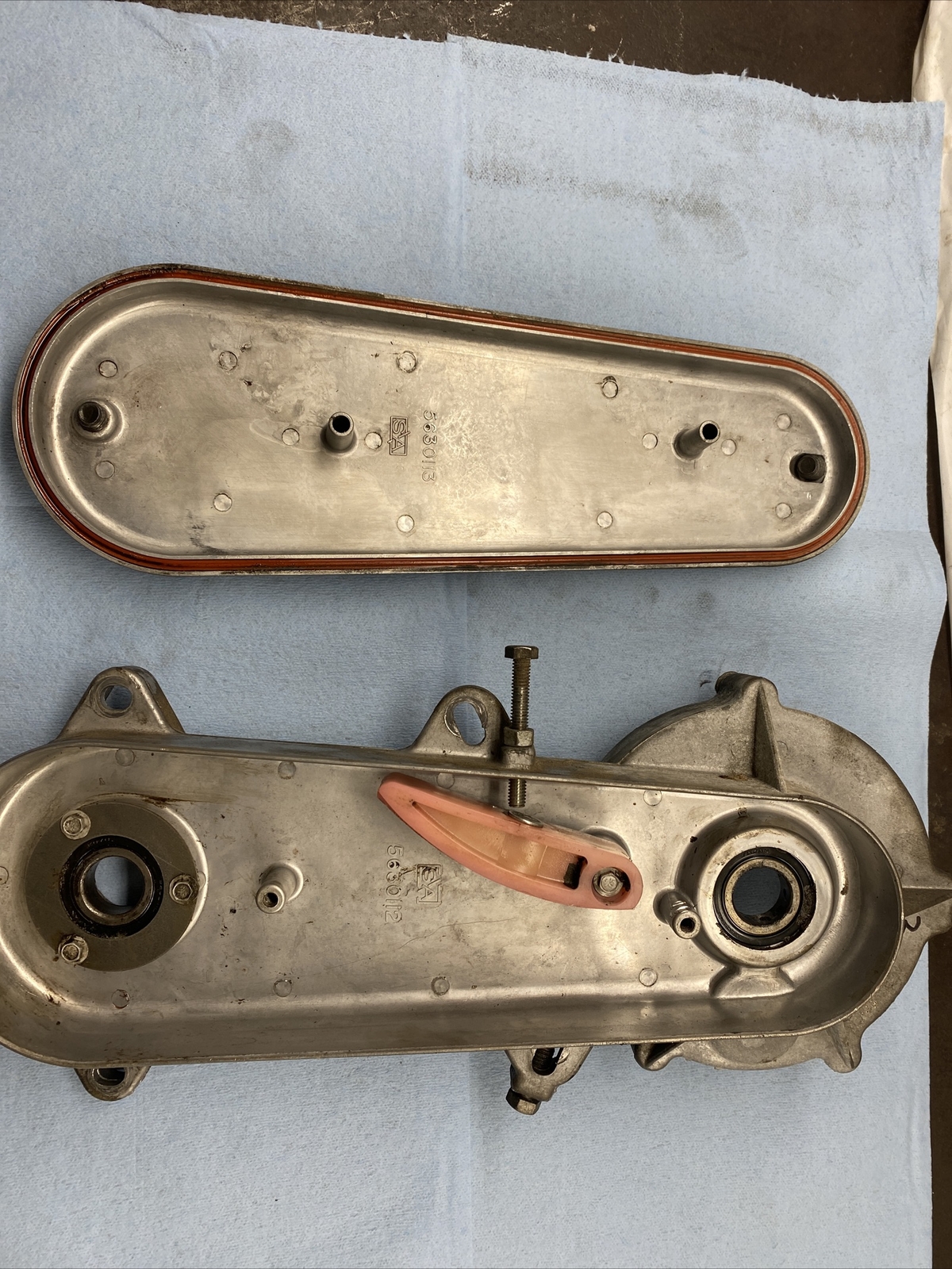 1976 Vintage Polaris Colt 340 Snowmobile Chaincase Chain Case Good #3 ...