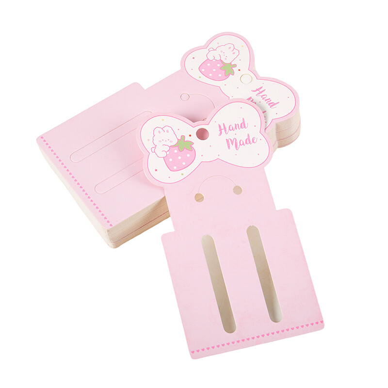 50Pcs Cute Hair Accessories Hairpin Display Cards Tag For DIY Hair ...