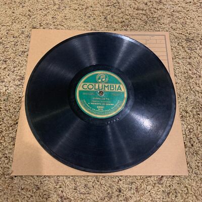 78 RPM Record Abe Schwartz Orchestra Jewish Klezmer Rare Columbia ...