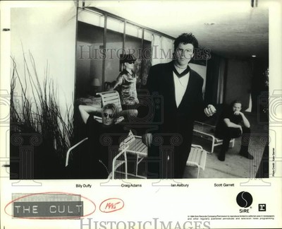 1994 Press Photo Billy Duffy, Craig Adams and Ian Astbury of The Cult ...