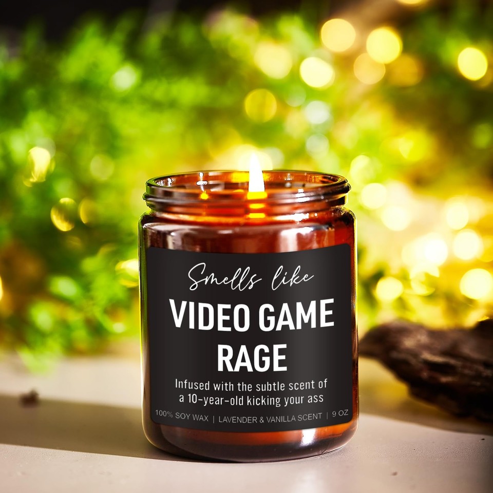 Funny Video Game Candle, Gamer Gifts, Gaming Gifts for Men, Teenage ...