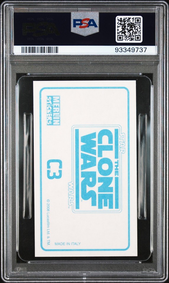 2008 MERLIN STAR WARS II: THE CLONE WARS CHARACTER STICKERS AHSOKA TANO ...