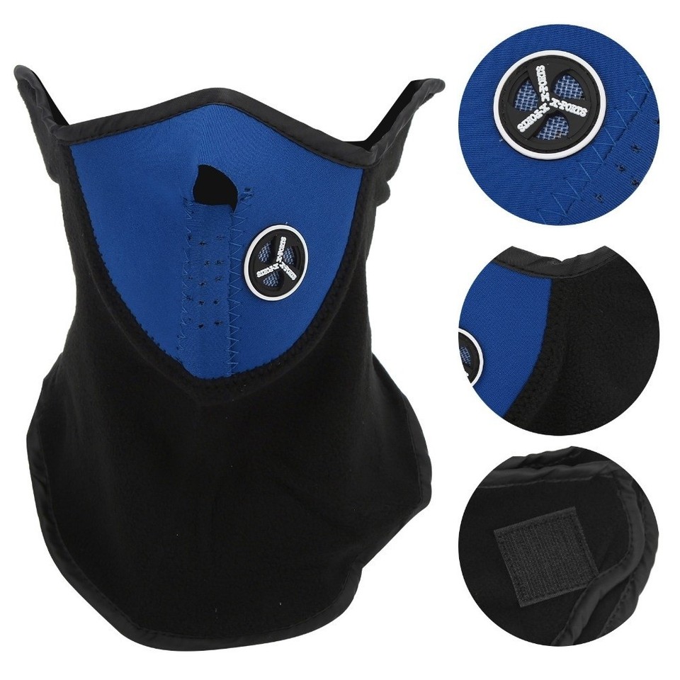 2 Pcs Anti Dust Winter Cycling Mask Motorcycle Mask Motorcycle Riding ...