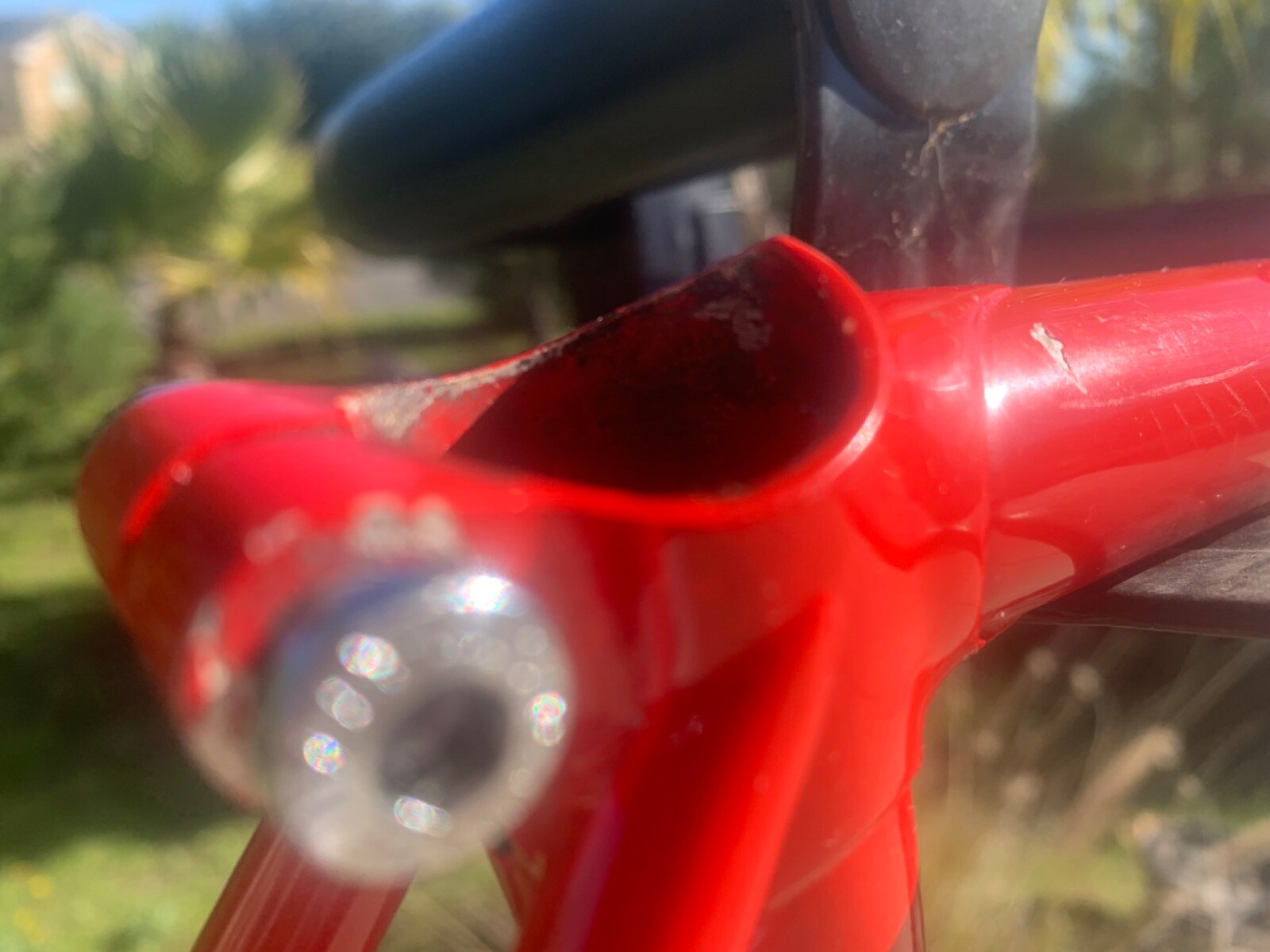 RON COOPER Hand Built Frame Set 1970's RED 55 x 55cm w/ Campagnolo HS ...