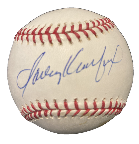 SANDY KOUFAX Autographed Official Rawlings MLB BASEBALL Hand Signed ...