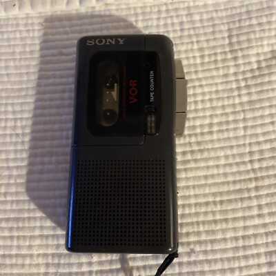 Sony VOR Vintage Micro. Cassette Needed Voice Operated Microphones | eBay