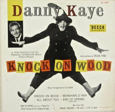 DANNY KAY SIGNED AUTOGRAPH CARD w/ 10" LP ALBUM "KNOCK ON WOOD" | eBay