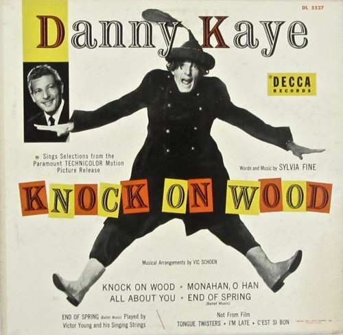 DANNY KAY SIGNED AUTOGRAPH CARD w/ 10" LP ALBUM "KNOCK ON WOOD" | eBay