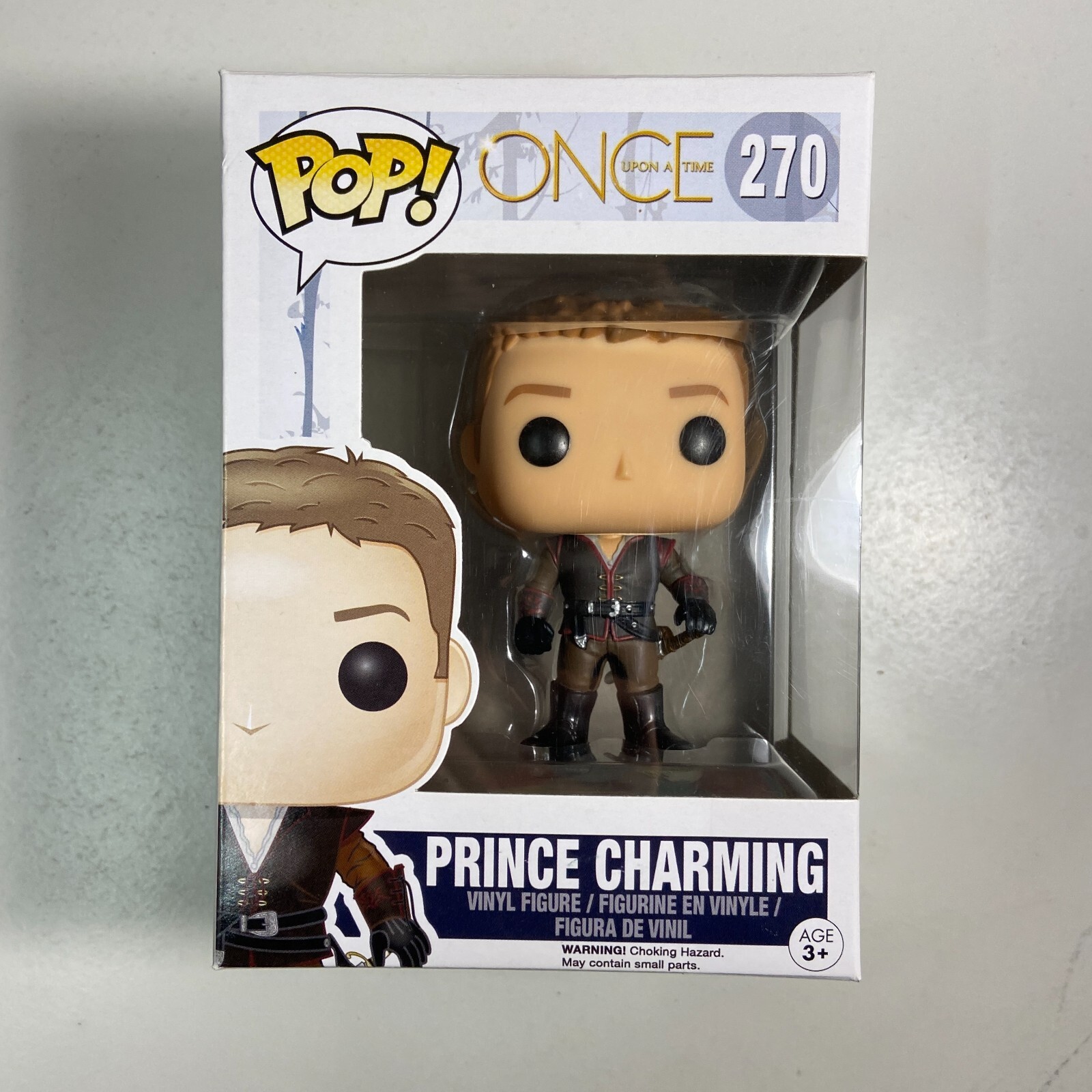 Once Upon A Time - Prince Charming Funko Pop 270 + Protector | eBay