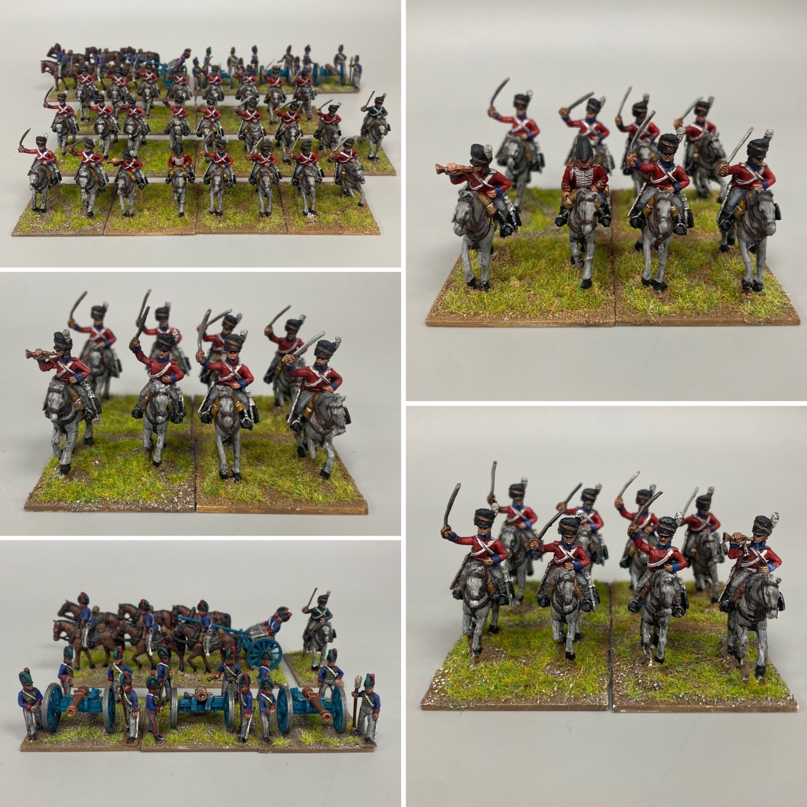 SCOTS GREYS CAVALRY BRIGADE NEWLINE DESIGNS 20MM MODELS NAPOLEONIC ...