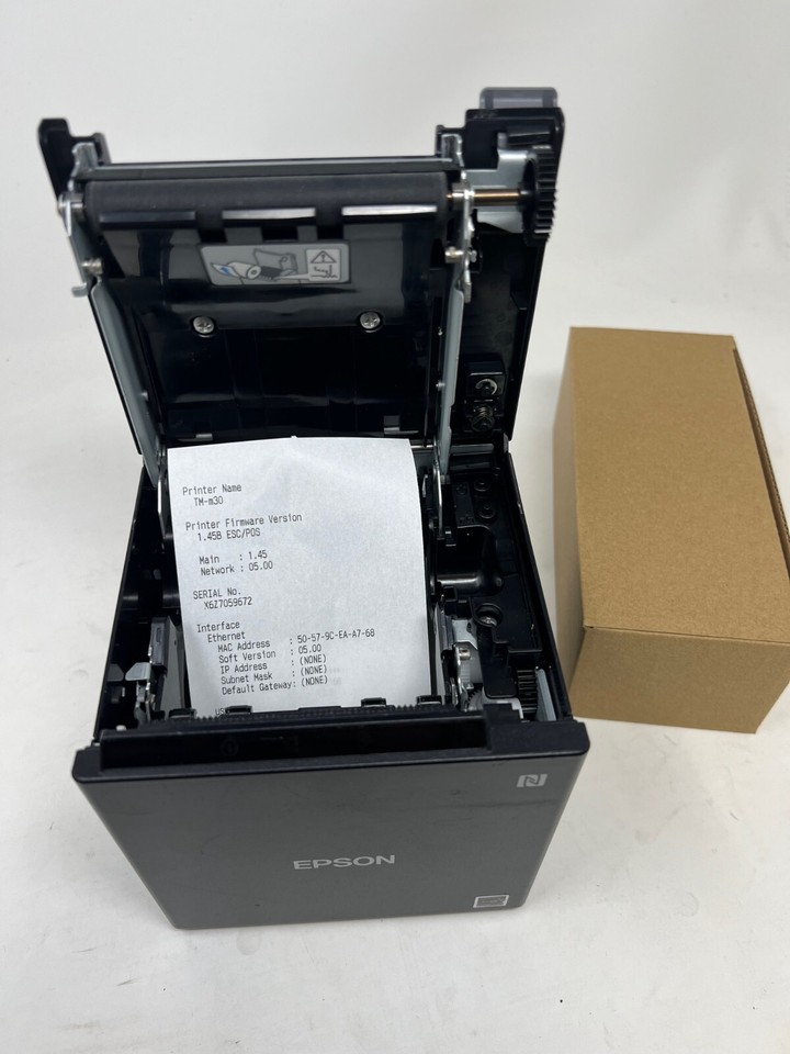 Epson TM-M30 C31CE95022 Thermal Receipt Printer - Black ...
