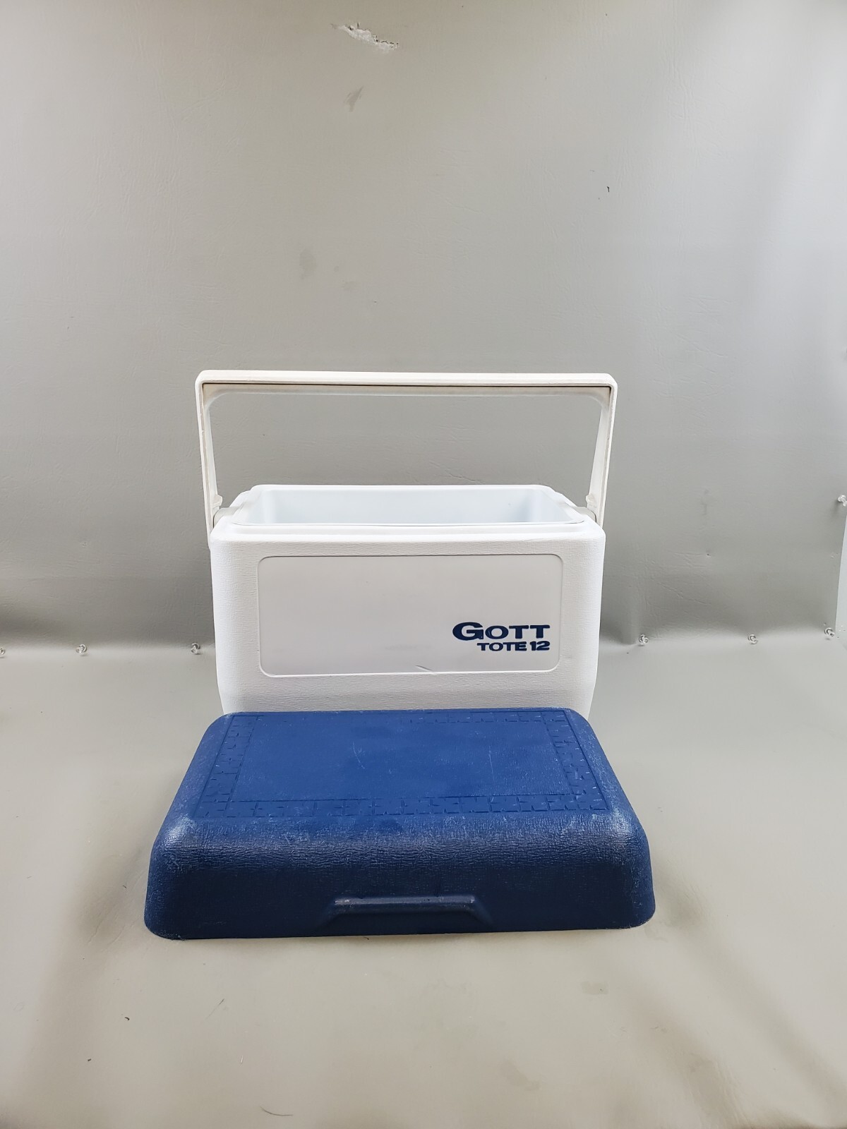 GOTT Sport Cooler Tote12 Lunch Box Ice Chest Blue/White 1811/1812 Good ...