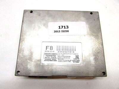 2013 LEXUS IS250 CT200H TELEPHONE COMMUNICATION MODULE 86741-33030 OEM ...