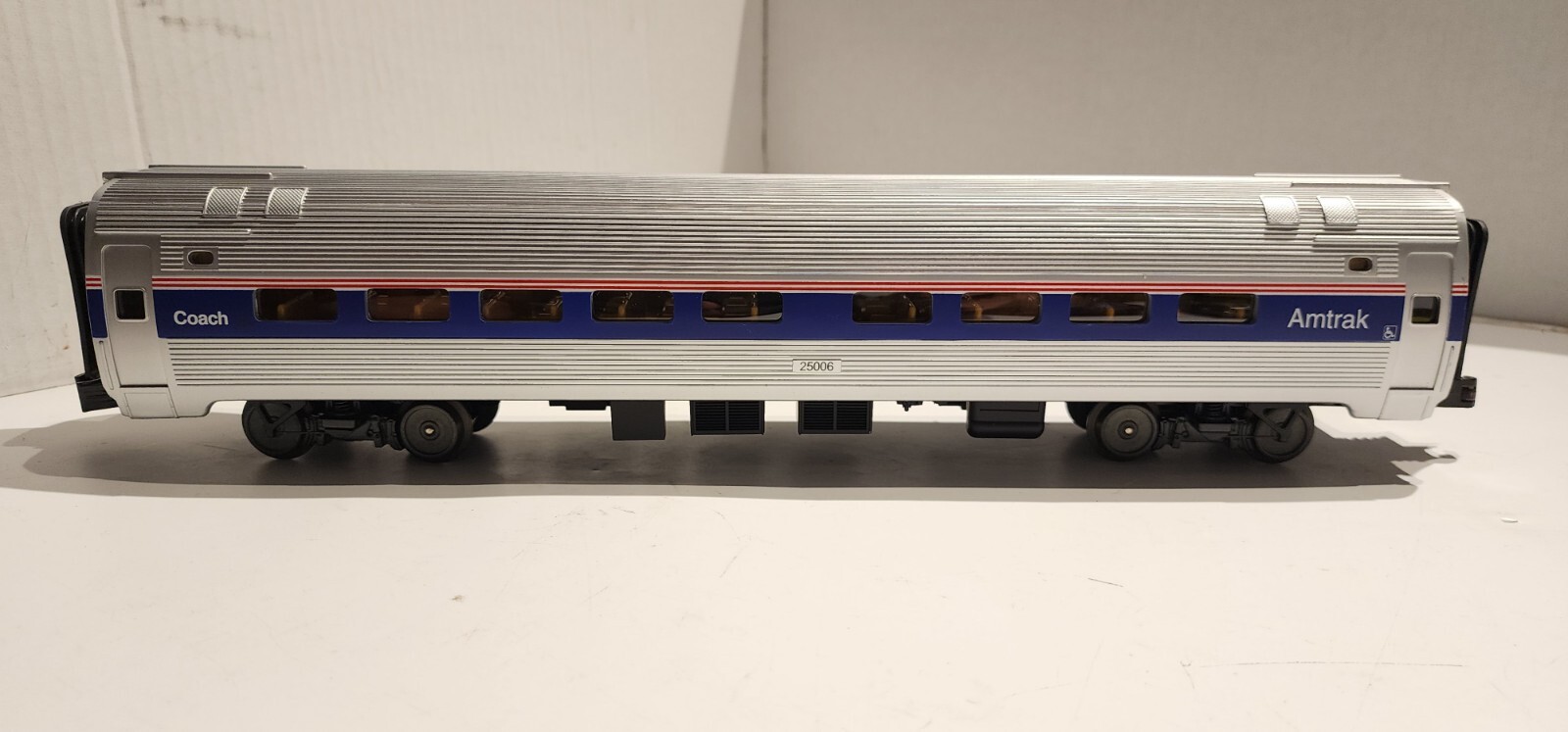 Railking By MTH O Scale Amfleet Coach Car Amtrak #25006 30-4230A | eBay