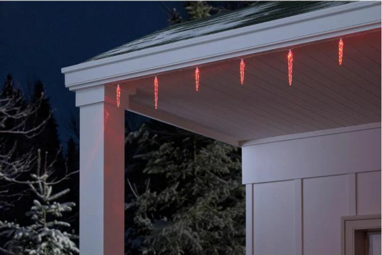 Gemmy Lightshow 24 Ct Color Motion Multicolor Deluxe LED Christmas ...