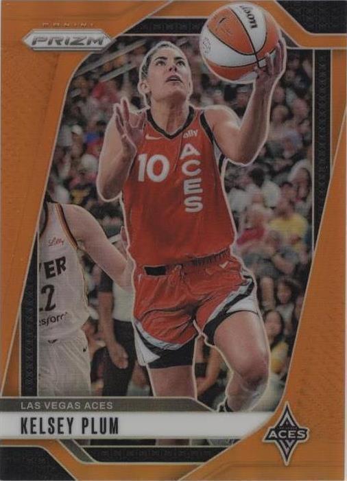 2024 Panini Prizm WNBA - Kelsey Plum #77 Orange Prizm /99 for sale ...