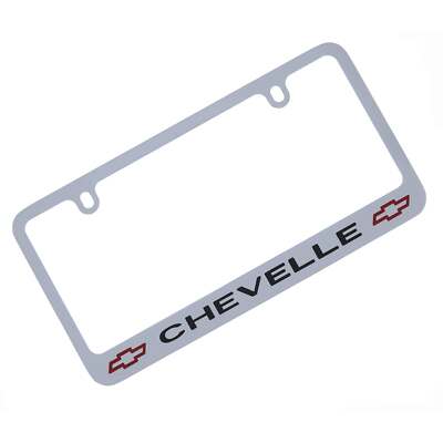 Chevrolet Chevelle License Plate Frame (Chrome) | eBay